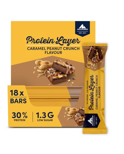 Proteinski baton Layer 50g - Karamela i Kikiriki. Recosport